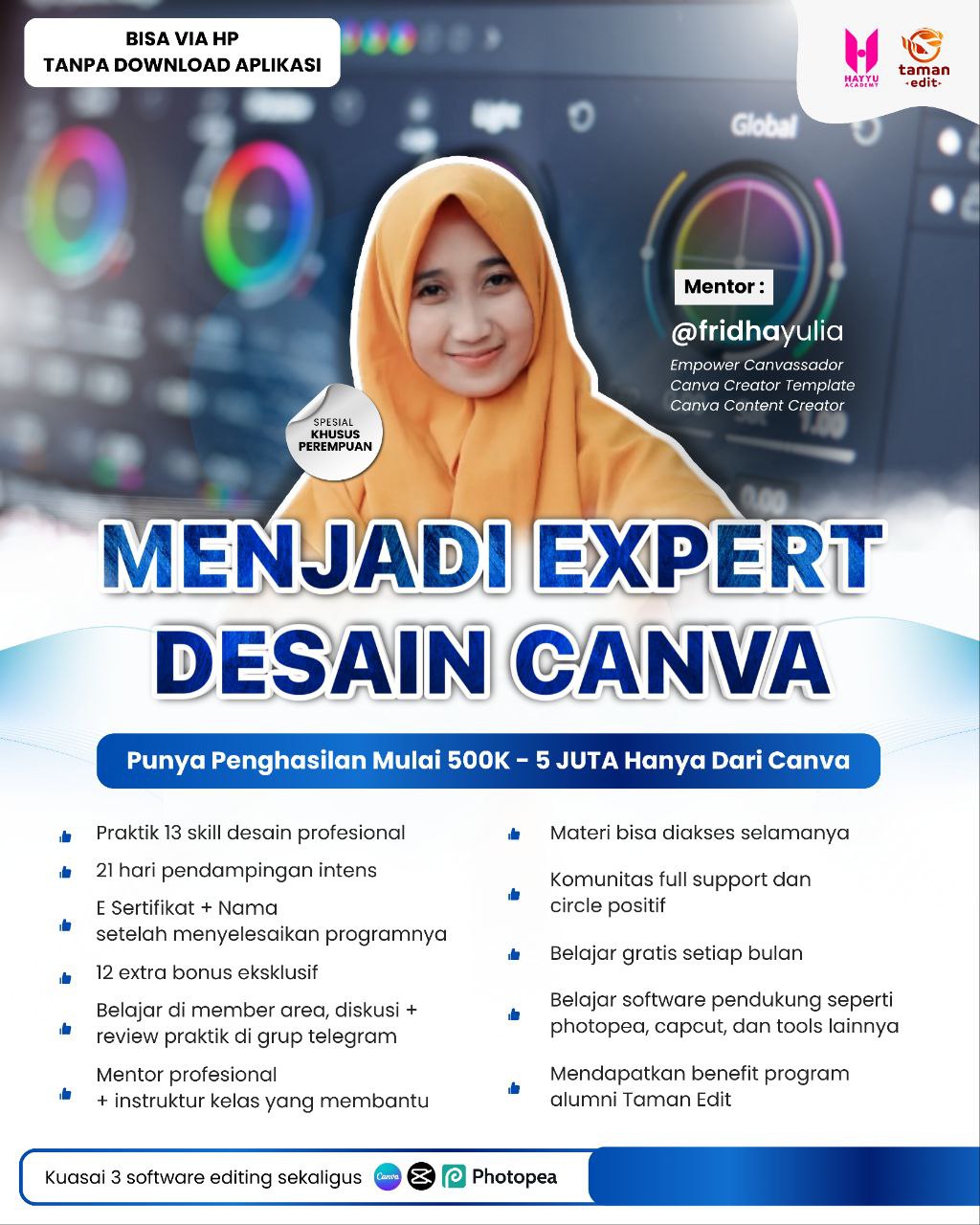 Menu Halaman Utama – Taman Edit Indonesia